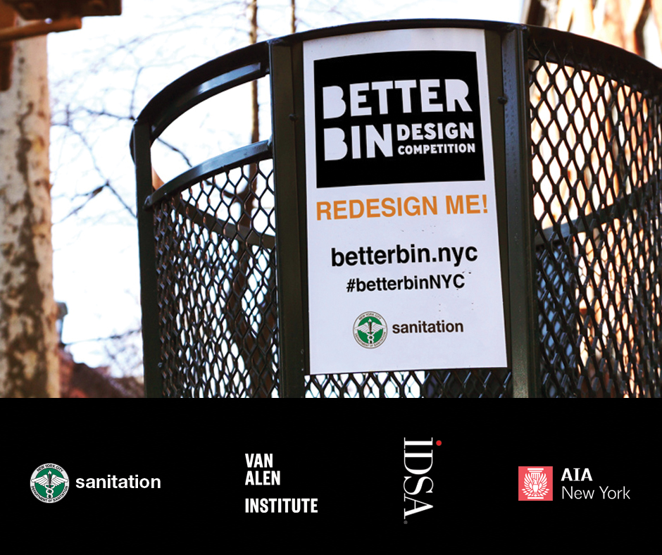 BetterBin: A next generation litter basket for New York City | Van Alen ...